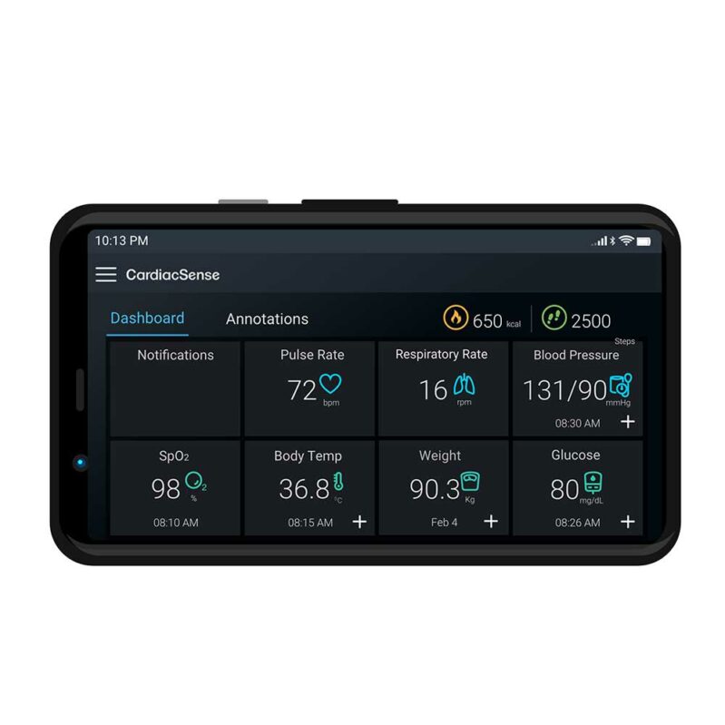 CardiacSense Watch - Atrial Fibrilation Heart Rate Monitor