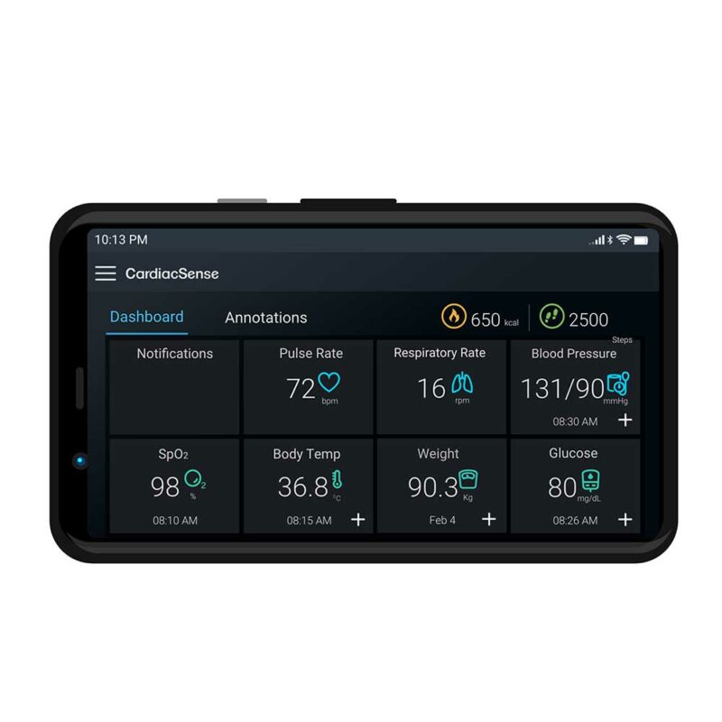 CardiacSense Watch - Atrial Fibrilation Heart Rate Monitor